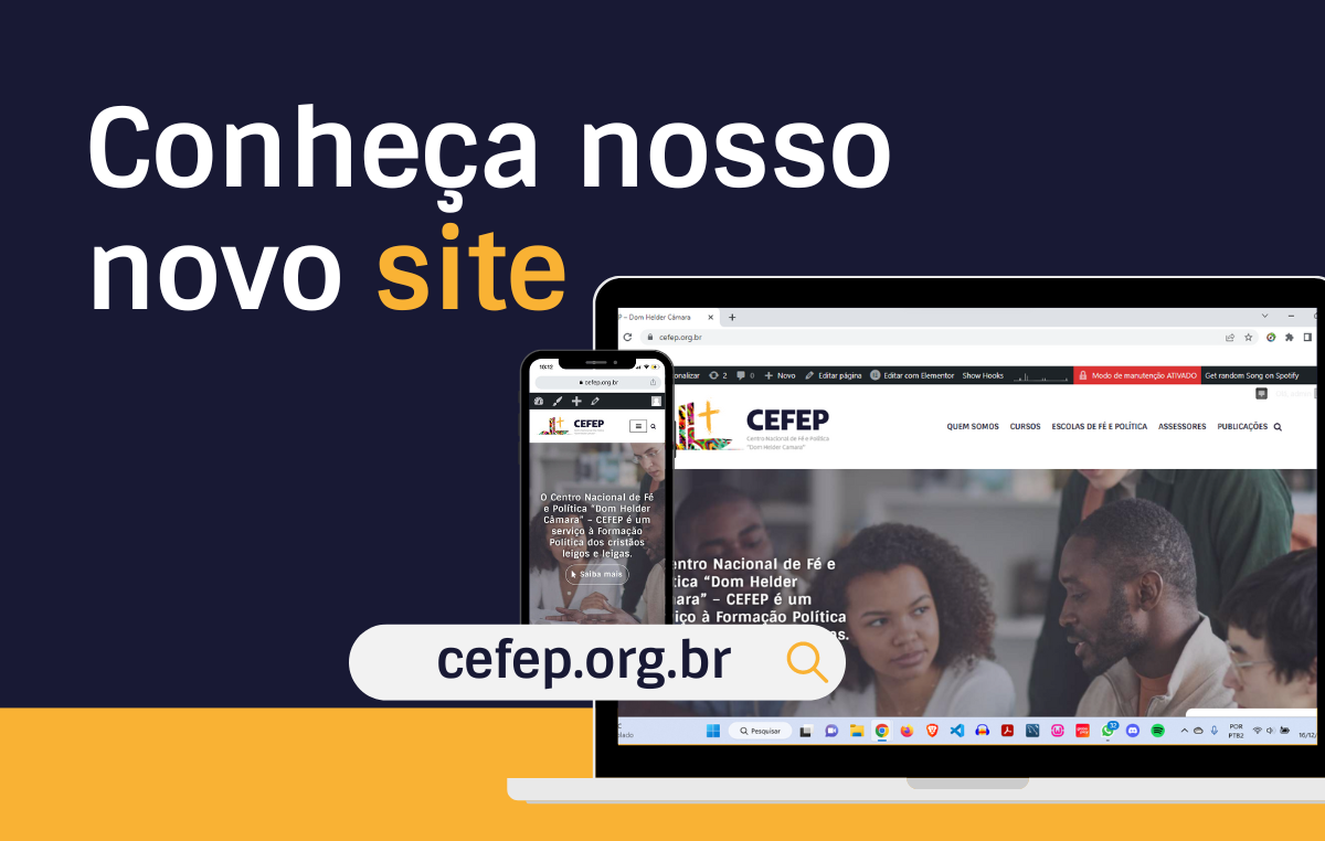 Centro Nacional de Fé e Política ‘Dom Helder Camara’ (CEFEP) lança novo ...